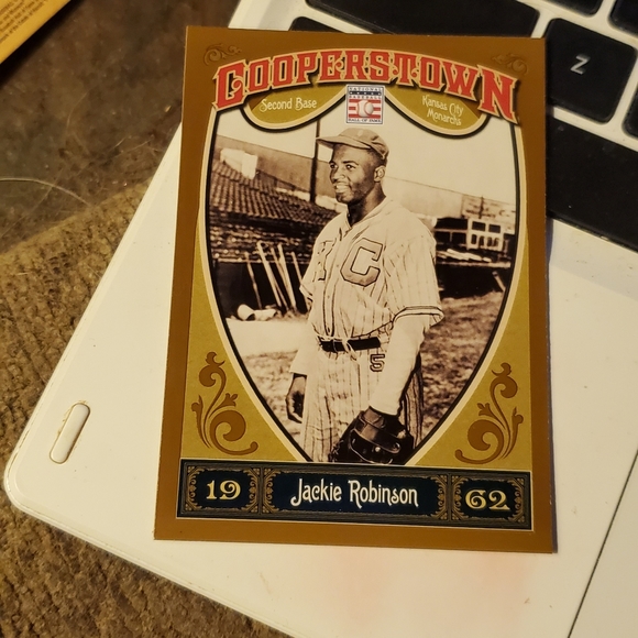 Other | Jackie Robinson Baseball Card | Poshmark